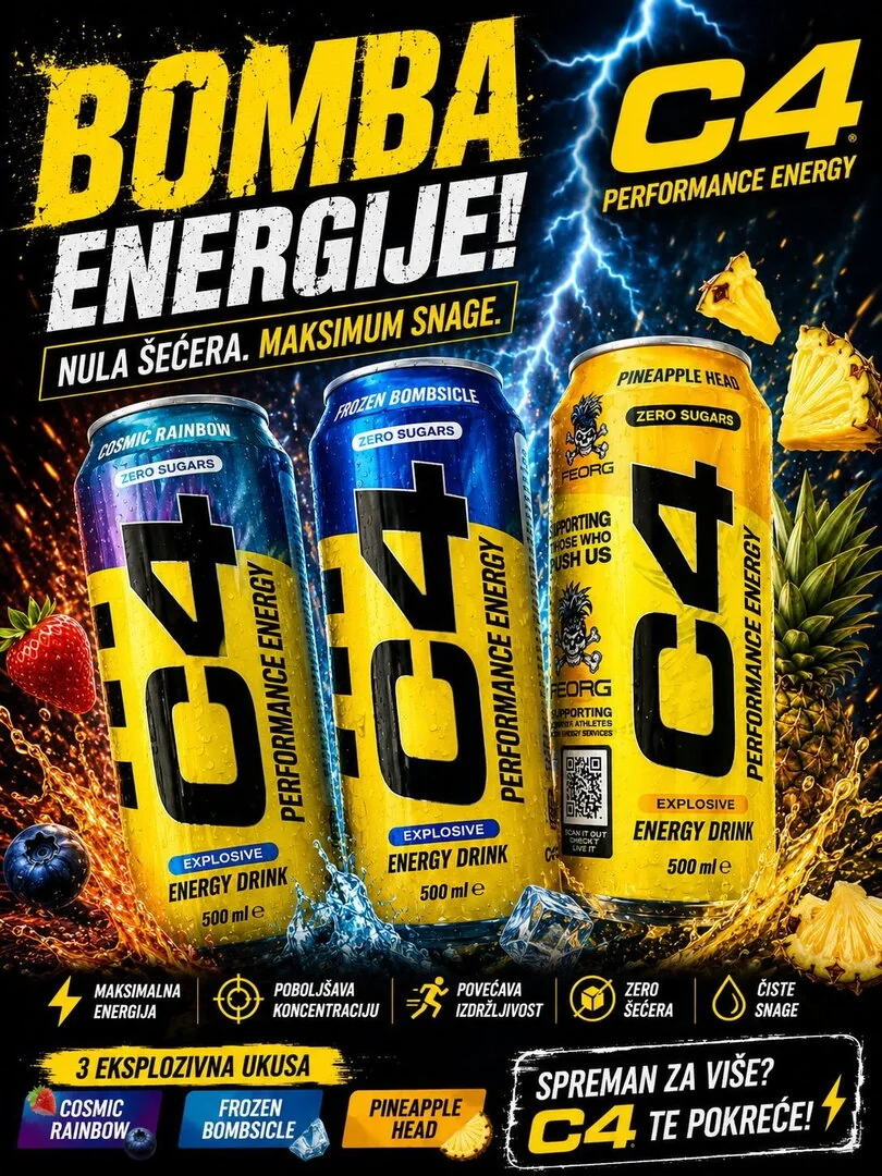 C4 energy drink