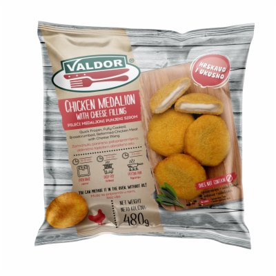 SMRZNUTO MESO PILEĆI MEDALJONI HUNGERIT 480G
