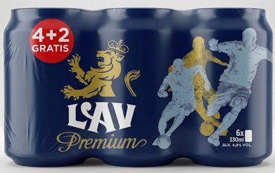 PIVO LAV 0.33L LIMENKA 4+2 GRATIS