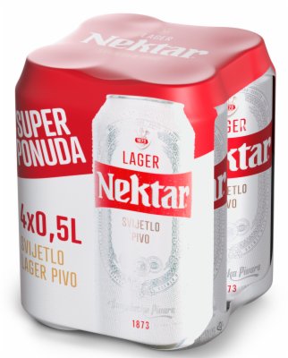 PIVO NEKTAR 4X0.5L LIMENKA