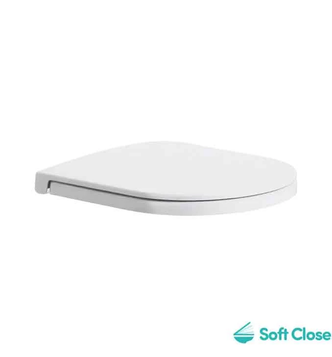 WC daska HATRIA FUSION slim softclose white matt