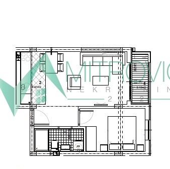 Novi Sad, Telep – Jednoiposoban stan u izgradnji sa povratom PDV – 41m2.