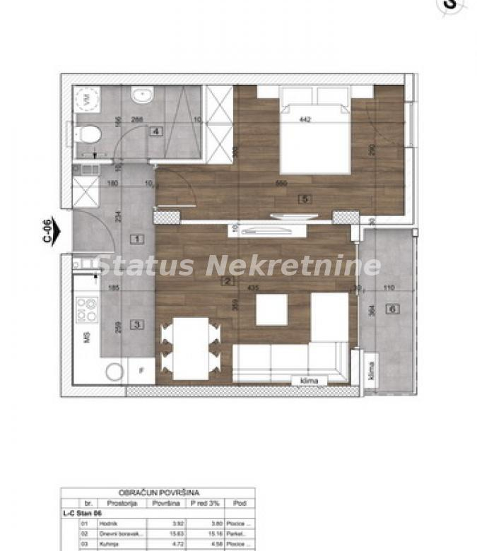 Stan – Novi Sad, Telep – ID 22085.