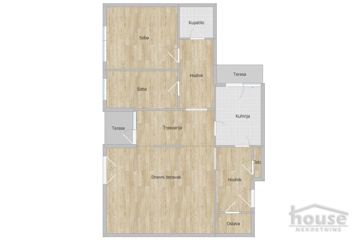 Trosoban stan na prodaju, Liman 4, Novi Sad, 80m², 176.000 €