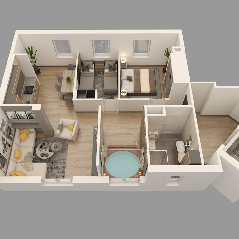 Stan – Novi Sad, Vikend Naselje – ID 1061757.