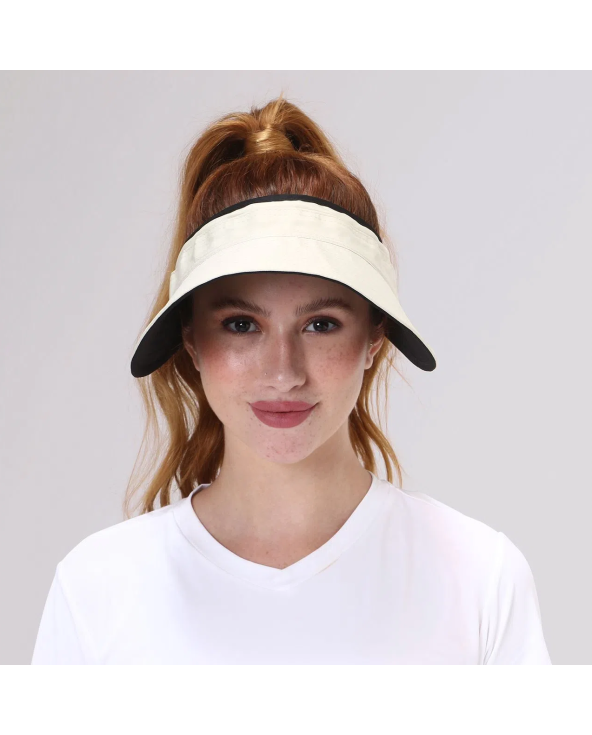 Visor Bali Fem Sand Black Upf50+