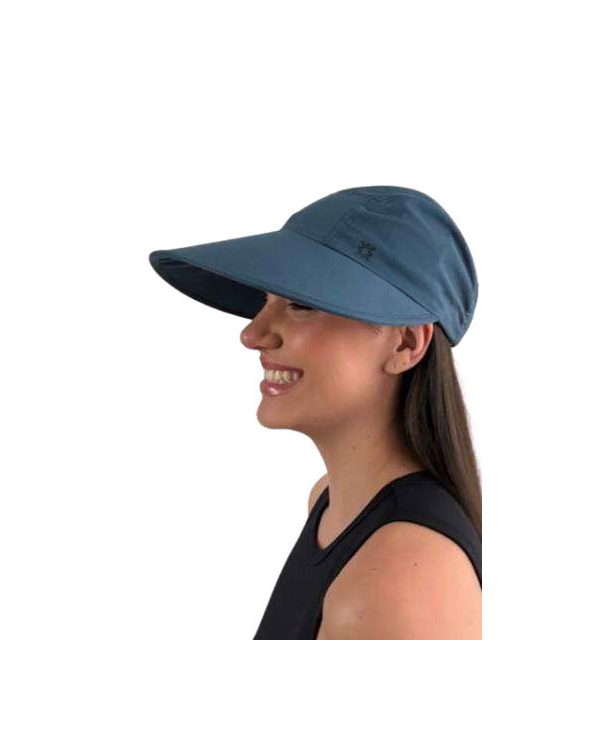 Visor Capri Colors Nac Fem Petrol Upf50+