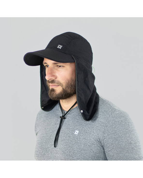 Neck Cap Africa 2021 Masc Black Upf50+
