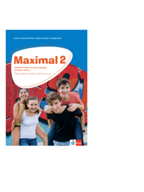 Maximal 2, radna sveska za nemački jezik