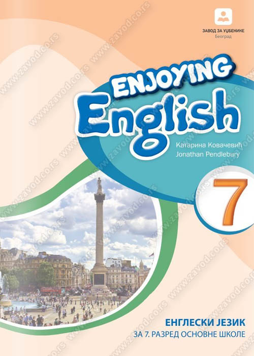 Z17601 Enjoying English 7, udžbenik za 7. razred osnovne škole