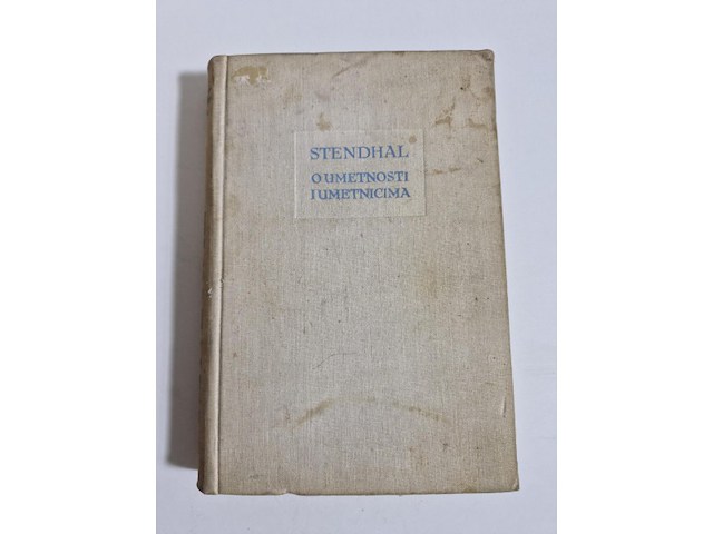 O umetnosti i umetnicima - Stendhal