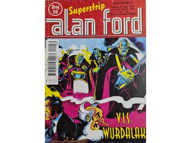 Alan Ford -br. 56 VIS Wurdalak