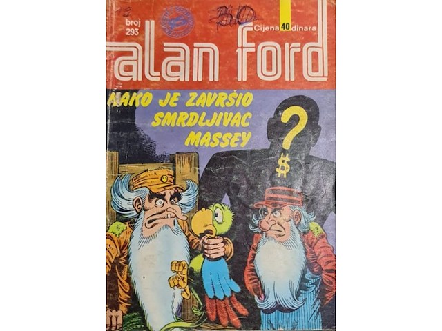 Alan Ford br. 293 - Kako je završio smrdljivac Massey