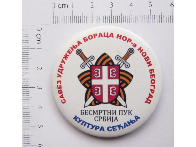 Besmrtni puk Srbija, kultura sećanja