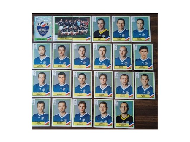 Jugoslavija (Euro 2000)- kompletan set