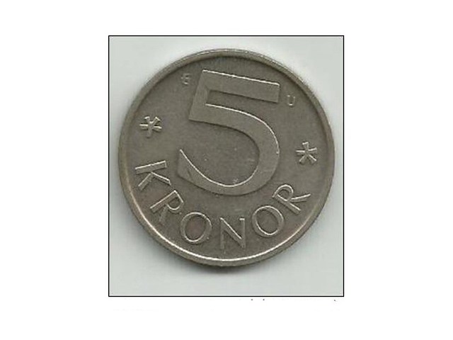 SVEDSKA 5 kronor 1976