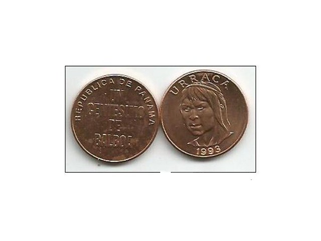 PANAMA 1 centesimo 1993 UNC