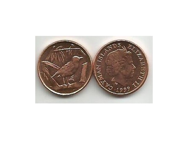 CAYMAN ISLANDS 1 cent 1999 UNC