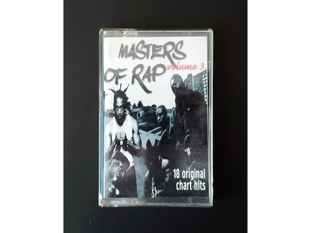 Various-Masters of Rap-Volume 3 kaseta