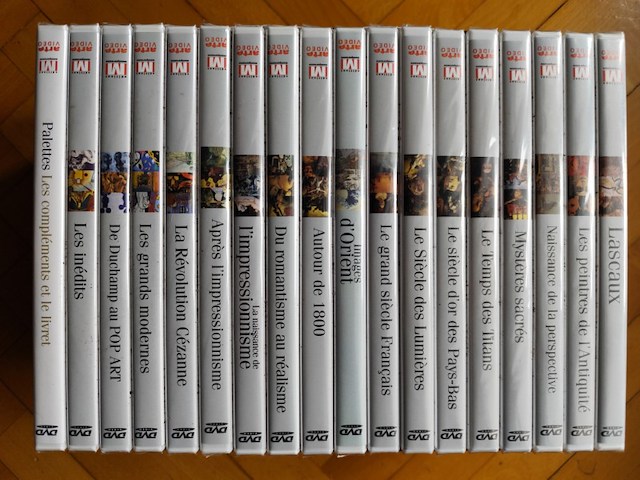 Palettes Collection: Complete Series A. Jaubert 18 dvd
