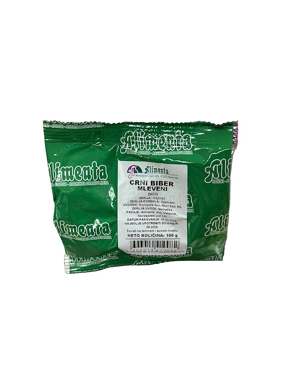 CRNI BIBER MLEVENI-(100/500)gr