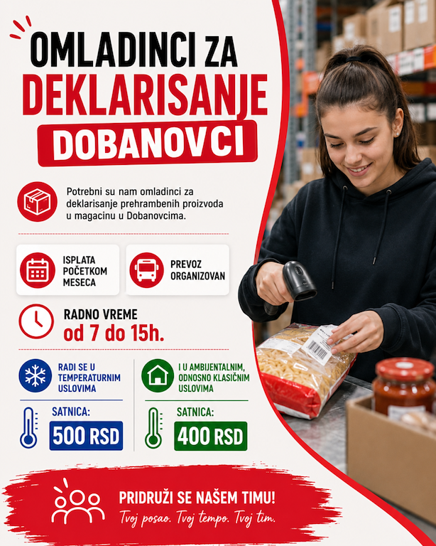 Omladinci Za Deklarisanje Dobanovci  Privremeni poslovi
