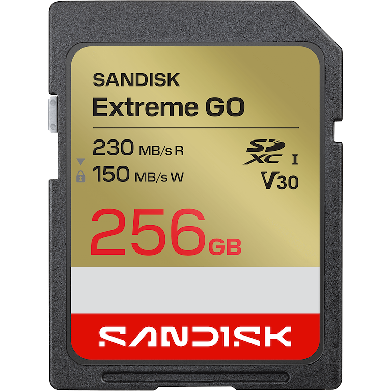 SanDisk Extreme GO SDXC UHS-I 256GB 230MB/s V30 (SDSDXGN-256G)
UZ OVAJ PROIZVOD PREDLAŽEMO:
