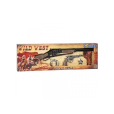 GONHER Set oružja sa puškom Divlji Zapad 24606
