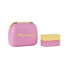 POLARBOX Bubblegum Pink - Yellow Ručni frižider 6l sa dve posude za hranu