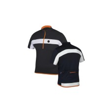 CAPRIOLO BICIKLISTIČKA MAJICA BLACK/ORANGE vel M 282810-BM
