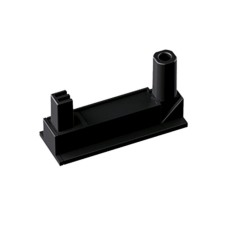 BACHMANN Samolepljivi nosač razvodne kutije tipa DESK2, crni