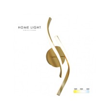HOME LIGHT Solea 162 CCT LED zidna lampa zlatna