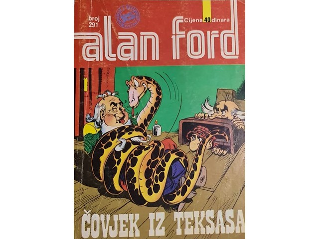 Alan Ford br. 291 - Čovjek iz Teksasa