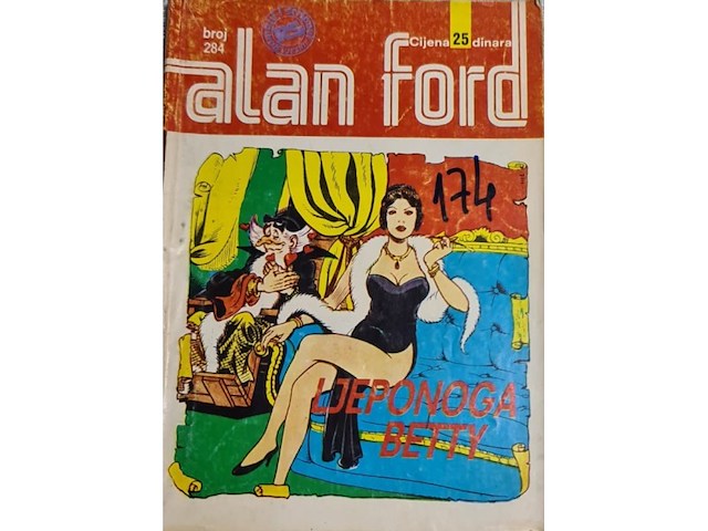 Alan Ford br. 284 - Ljeponoga Betty