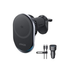ANKER Prime 25W MagGo bežični + auto punjač sa USB-C M/M kablom, crni