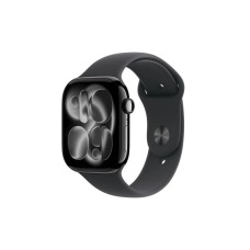 APPLE Watch S11 Cellular 42mm Jet Black Aluminium Case with Black Sport Band - S/M (mf834rk/a)