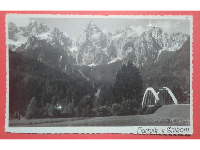 MARTULK S ŠPIKOM-SLOVENIJA -RAZGLEDNICA ((čista)