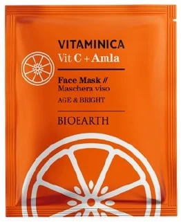 BIEARTH Maska za lice vitamin C + amla 15 ml - VITAMINICA linija