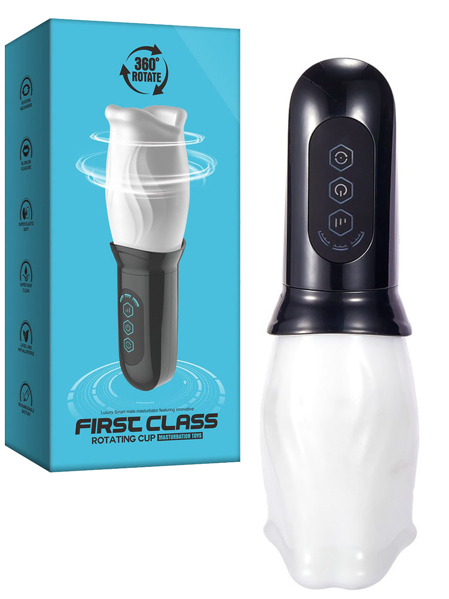 Head Rotating Stimulating masturbator