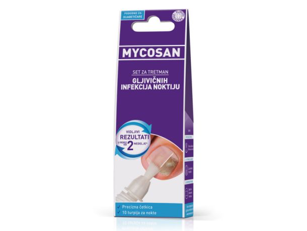 MYCOSAN SET Tretman gljiv.inf.nokta a 5ml