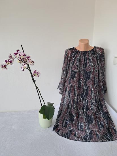 Boho haljina sa retro dezenom vel L XL