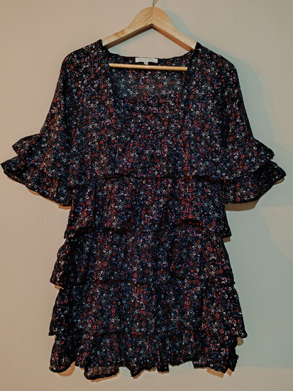 SANDRO PARIS MINI FLORAL HALJINA PAMUK I SVILA