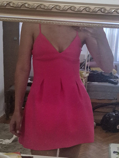 Zara pink haljina