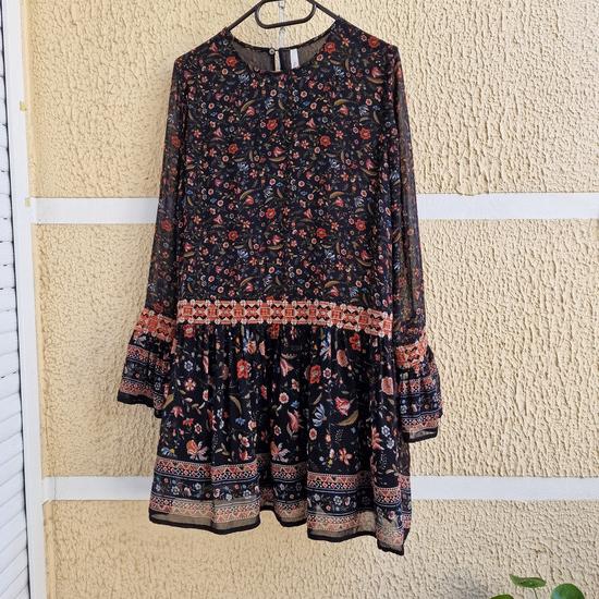 Viskozna boho haljina Pepe Jeans S
