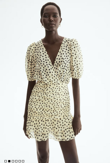 H&M haljina na tufne