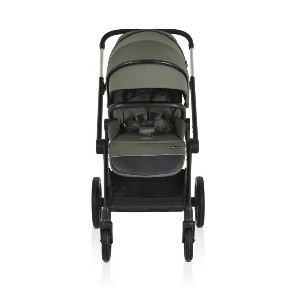 Cangaroo Joker Olive Green 3u1 – Kolica sa i-Size autosedištem