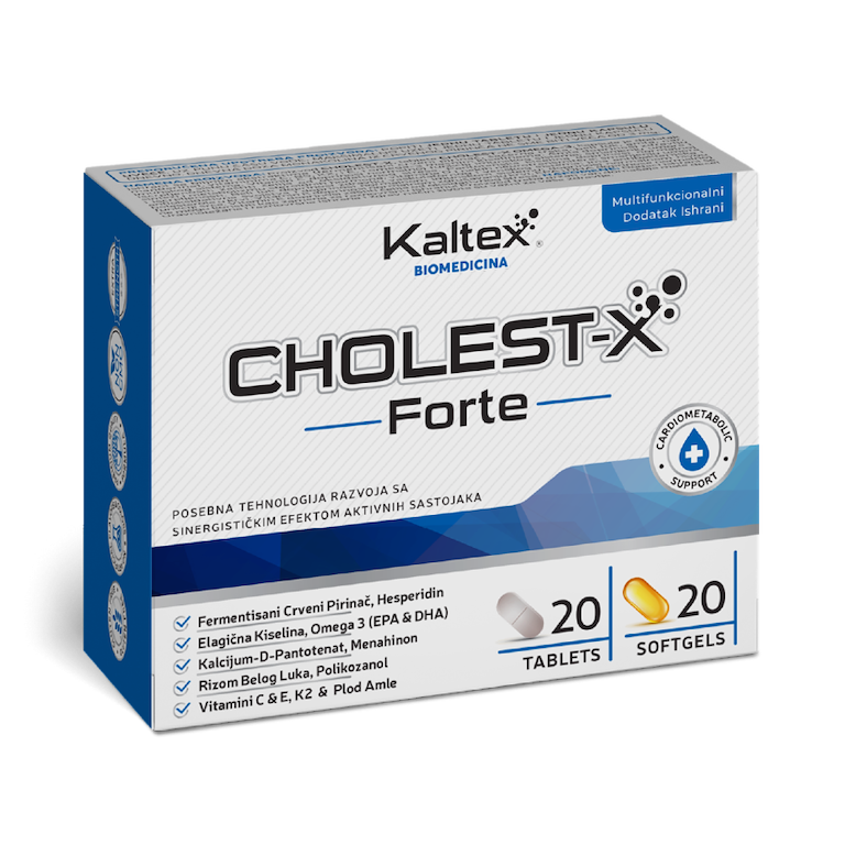 Cholest-X Forte 20tableta i 20 softgel kapsule