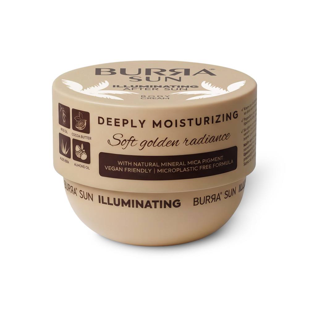 BURRA SUN ILLUMINATING AFTER SUN BODY CREAM 250 ML