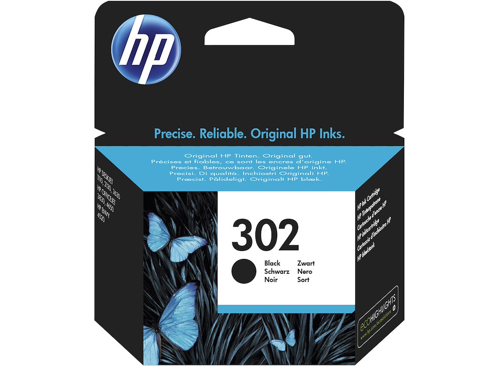 Kertridž HP 302/crna