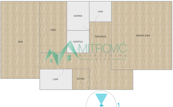 Dvoiposoban stan na prodaju, 70m2, 169.950€